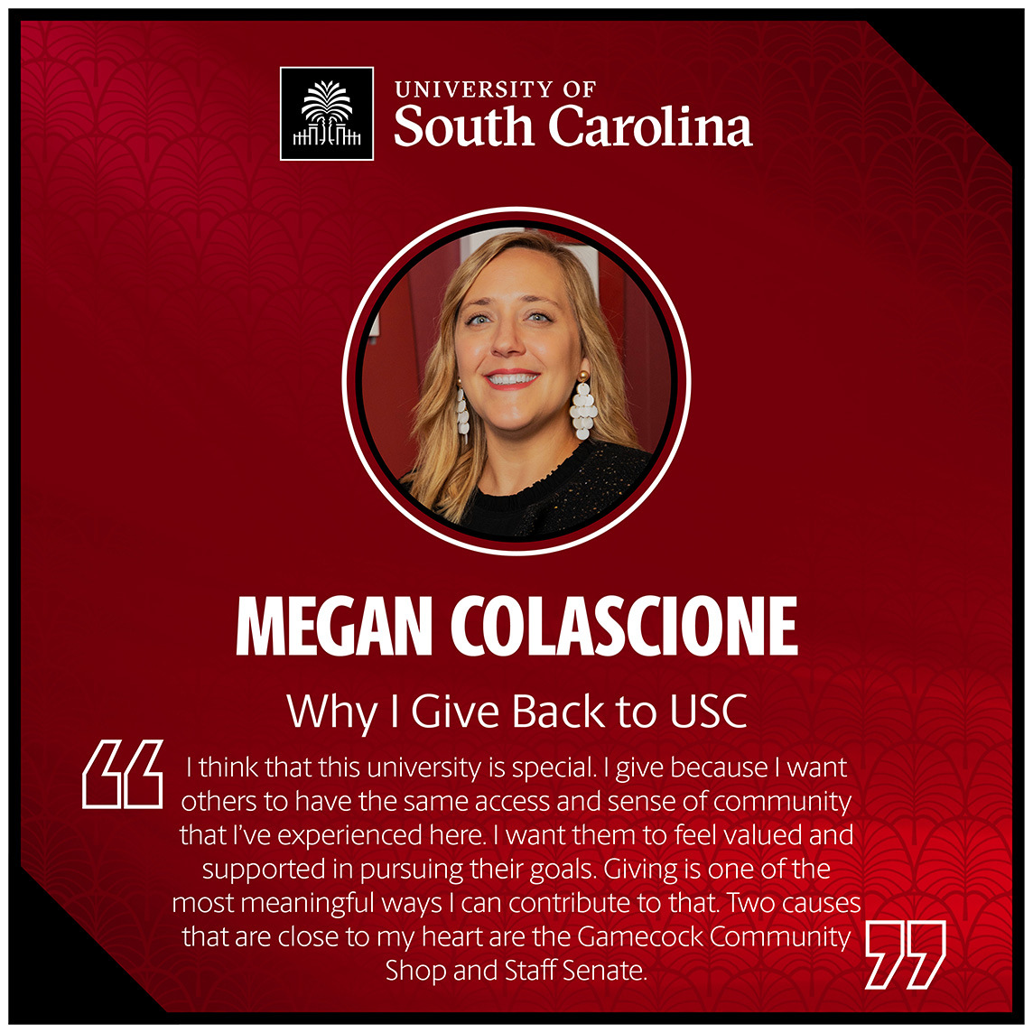 Why I Give Back to USC: Employee Spotlight Q&A with Megan Colascione ...