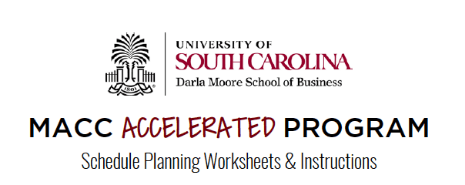 Accelerated Program - Darla Moore School of Business | University of ...