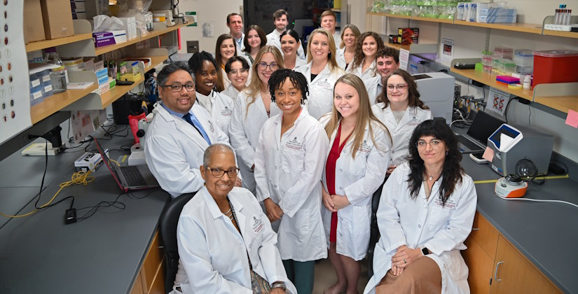 Delores Marie Thomas Research Lab named for beloved program manager - Arnold School of Public ...